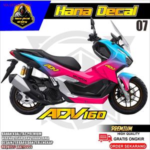 Jual (PREMIUM) DECAL STIKER FULLBODY MOTOR HONDA ADV 160 DESAIN BARU 07 ...