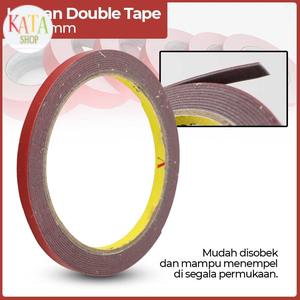 Jual JETTING Lakban Selotip Double Tape 3 Meter 1 PCS - SC-3M MERAH ...