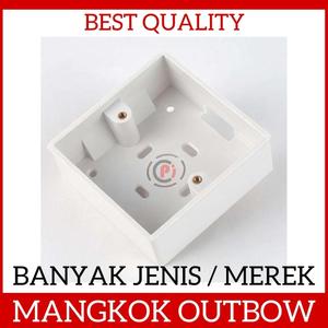 Jual Mangkok Outbow Out Bow Doos Dus Kotak Timbul OB Dudukan Saklar ...