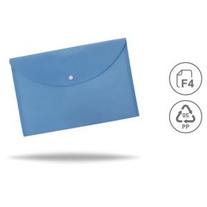 Promo Bantex Map Kancing Plastik Folio F4 Amplop Dokumen Blue - Kota ...