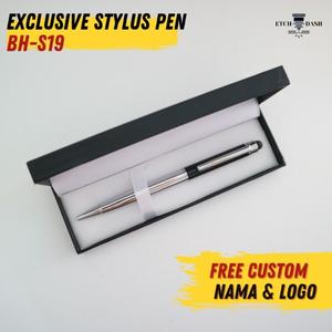 Jual Pulpen Stylus Free Custom Nama Dan Logo - Exclusive Stylus Pen BH ...