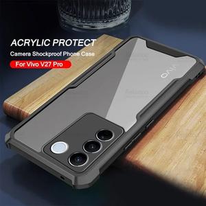 Jual VIVO V27e V27 5G Hard Soft Case Crystal Clear Casing Cover - V27 ...
