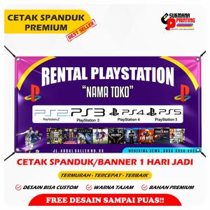 Jual CETAK SPANDUK BANNER RENTAL GAME PS PREMIUM SPANDUK PROMOSI - 100 ...