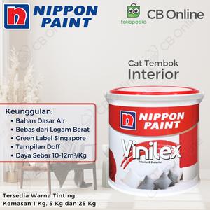 Jual CAT TEMBOK NIPPON PAINT SPRING VIGOR NP BGG 1681D - Vinilex, 5KG ...
