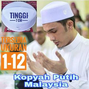 Jual ANA Kopyah Putih Songkok Putih Peci Putih Malaysia - Kota Surabaya ...
