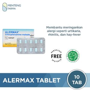 Jual Alermax 10 Tablet - Obat Alergi Rinitis - Jakarta Pusat - Menteng ...