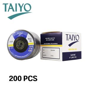Promo TAIYO Gerinda Amplas 4" 1 DUS 200 Amplas Susun Flap Disc Wheel ...