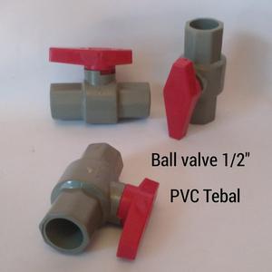Jual Ball valve pvc-sambungan pipa paralon-stop kran ball valep-kran ...