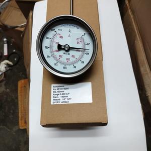 Jual Thermometer every angle armatherm 4" 0-160C/F drat 1/2" NPT stik ...