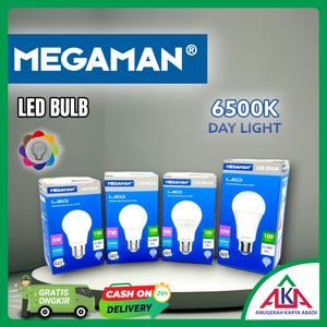 Jual MEGAMAN DAYLIGHT LED Bulb Bohlam Lampu Led 5 / 7 / 9 / 12 Watt Putih - 3W - YTG45Z1 - Kota ...