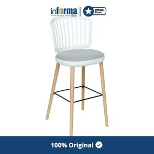 Promo Informa - Kursi Bar Kursi Cafe Stonewall - Putih Cicil 0% 3x ...