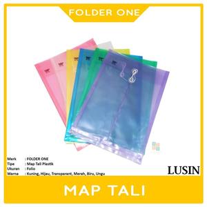 Jual FOLDER ONE - Map Plastik Tali Ukuran Folio - Lusin - Hijau ...