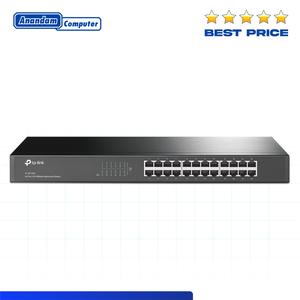 Promo TP-LINK TL-SF1024 24-Port 10/100Mbps Rackmount Switch Umanaged ...