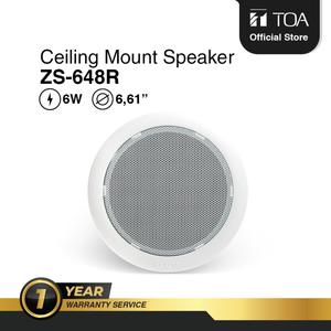 Jual TOA SPEAKER CEILING LANGIT PENGERAS SUARA ATAP PLAFON ZS-648R ZS ...