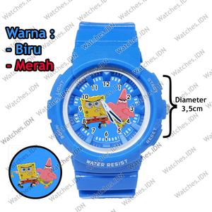Jual Jam Tangan Anak Spongebob Dan Patrick Lucu Model Lengkap Varian ...