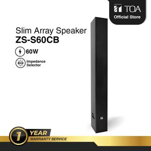 Jual TOA ZS-S60CW/B Slim Array Speaker 60W Black Hitam ZS S60 CW/B ...