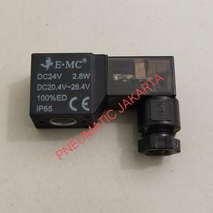 Jual Coil VC1-DT-E2 AC220V / VC1-DT-E4 DC24V for Sol Valve EMC Pneumatic - Jakarta Barat ...