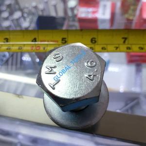 Jual BAUT mur galvanis m18 x 60 baut 18 x 60 baut mur putih m18 x 60 ...