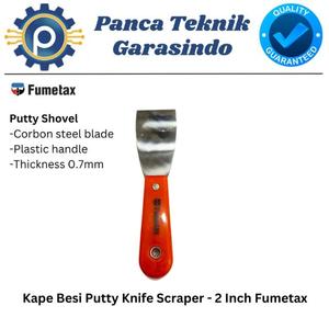 Jual Kape Besi Putty Knife Scraper - 2 Inch Fumetax - Kab. Tangerang ...