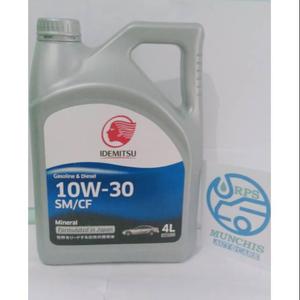 Jual Oli Mobil Idemitsu SM CF 10W-30 kemasan 4 Liter. - Jakarta Selatan ...