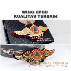 Jual WING - PIN BPBD LATAR AKRILIK COR TEBAL DAN MEWAH - Jakarta Pusat ...