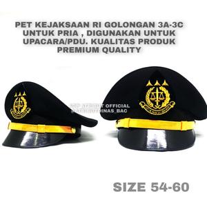 Jual TOPI PET PED KEJAKSAAN - JAKSA GOLONGAN 3A-3D UNTUK PRIA - WANITA ...