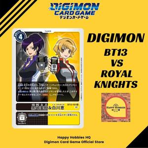 Jual Digimon Card Game BT13-101 Kurosaki Megumi & Shirokawa Megumi ...