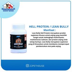Jual HELL PROTEIN / LEAN BULLY 300GR PENAMBAH MASSA OTOT ANJING KUCING ...