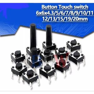 Jual One* Tactile Switch Push Button Saklar Tekan 6x6x5 mm 4 Pin ...