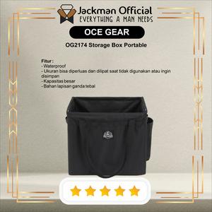 Jual OCE GEAR OG2174 Storage Box Portable - Kotak Penyimpanan Berkemah ...