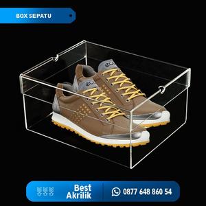 Promo Kotak sepatu / Tempat sepatu / Display sepatu akrilik - Jakarta ...