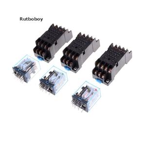 Jual [Rut] My4Nj 12V/24V/220V Coil Power Relay Din Rail Mounted 14 Pin 4Pdt - Kab. Bandung Barat ...