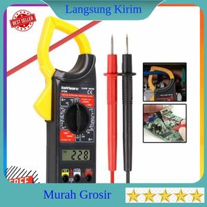 Jual Alat ukur tegangan arus listrik Digital Clamp Multimeter Tang ...