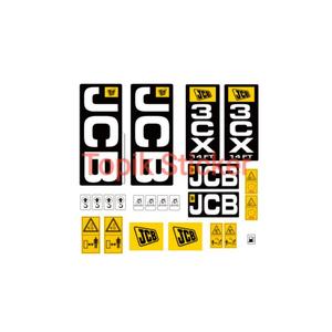 Jual ((ORDER SAJA))!! Sticker BACKHOE LOADER JCB 3CX Stiker Alat Berat ...