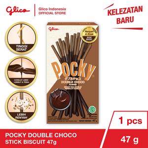 Jual Glico Pocky Double Choco Stick Biscuit 47g - Jakarta Barat - Glico ...