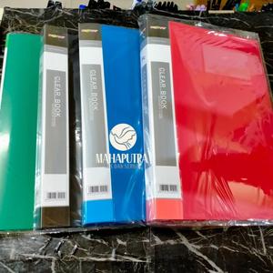 Jual Map plastik / Dokumen Keeper / Clear Holder F4 Folio 40 Lembar ...