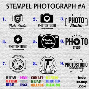 Jual stempel logo bisnis foto fotografi kamera photography stamp ...