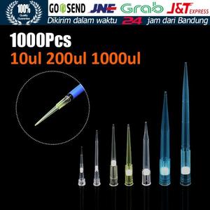 Jual 1000Pc Pipet Tetes Plastik 1mL/10/200uL Micro Pipette Tip ...