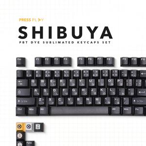 Jual SHIBUYA PBT Dye Sub Keycap Set 118 Keys Japanese Root by Press ...