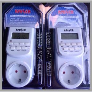 Jual Stop Kontak Timer Digital Kaiser / Stop Kontak Listrik Timer ...