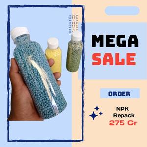 Jual NPK Repacking, npk buah, bunga, boron, urea, npk eceran 275 Gram ...
