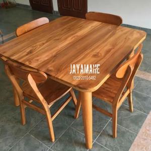 Jual MEJA | meja cafe | kayu jati meja 80X80 cm meja non finishing ...