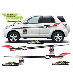 Jual sticker mobil toyota rush sticker mobil rush trd sticker list ...