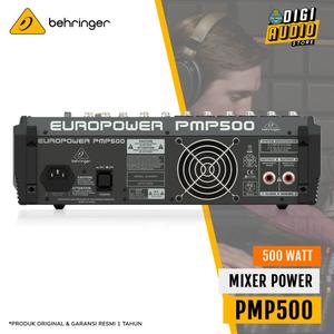 Jual Power Mixer Audio Amplifier 500 Watt 12 Channel Behringer Pmp 500 ...
