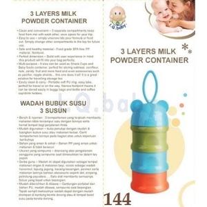 Jual IQ Baby Three Layers Milk Powder Container (Tempat Penyimpan Susu ...