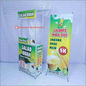 Jual Booth Portable Ukuran 60X40 / Gerobak Lipat / Meja Lipat / Gerobak ...
