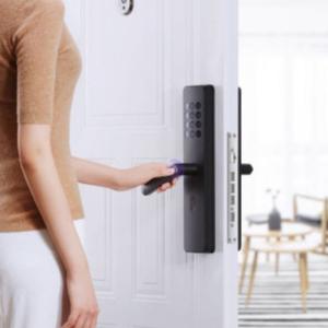 Jual SMART DOOR LOCK KEYLESS BLUETOOTH FINGER PRINT KUNCI PINTU RUMAH ...