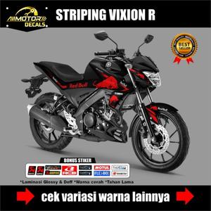 Jual Striping Yamaha Vixion R / Decal Stiker Motor Vixion R - Putih ...