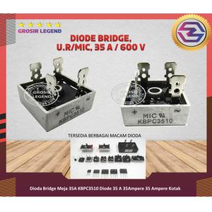 Jual Dioda Bridge Meja 35A KBPC3510 Diode 35 A 35Ampere 35 Ampere Kotak ...