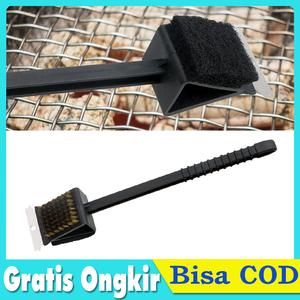 Jual Sikat Kawat Tembaga Gagang Panjang Barbecue BBQ Grill Cleaning ...